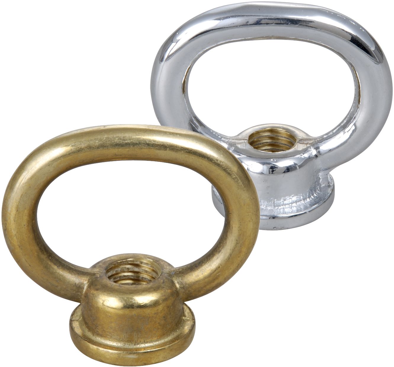 Ringmutter oval aus Messing | TOPLICHT