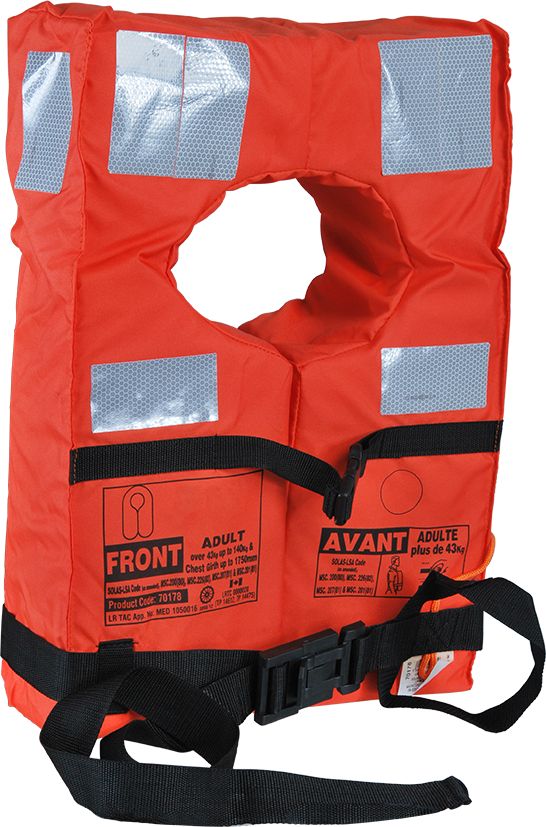 SOLAS-2010 Rettungsweste 150N/ LSA Code/MED | TOPLICHT